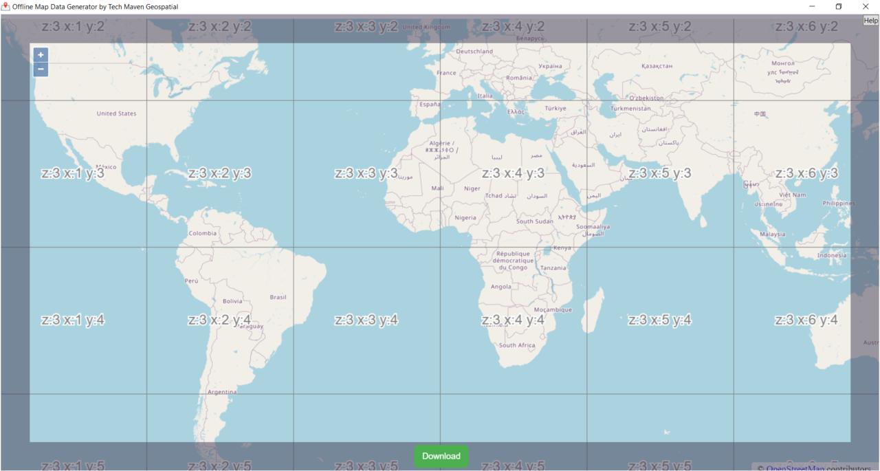 Windows | Offline Map Data Generator