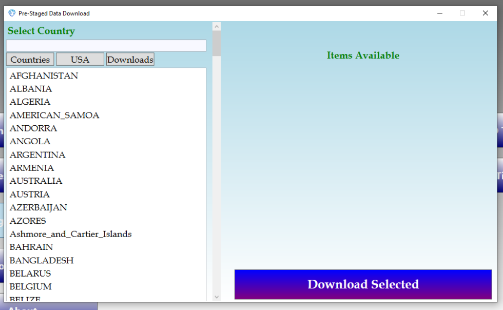 Windows | Offline Map Data Generator